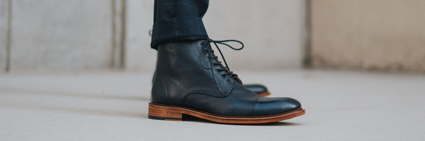 TAFT Men's Boots in Leather & Suede
