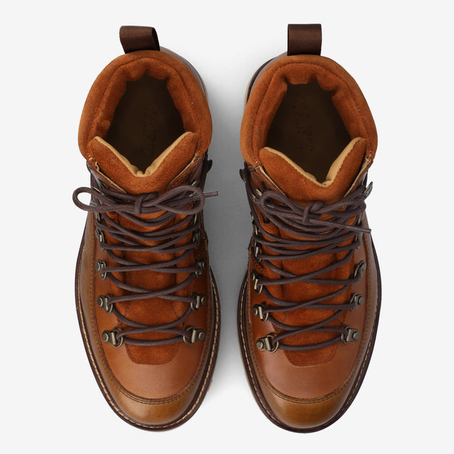 The Alpine Boot in Honey – Hiking Boots | TAFT