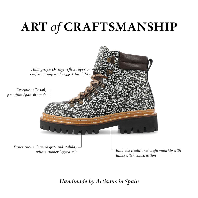 The Freya Boot in Stone - Heavy Duty Boots | TAFT