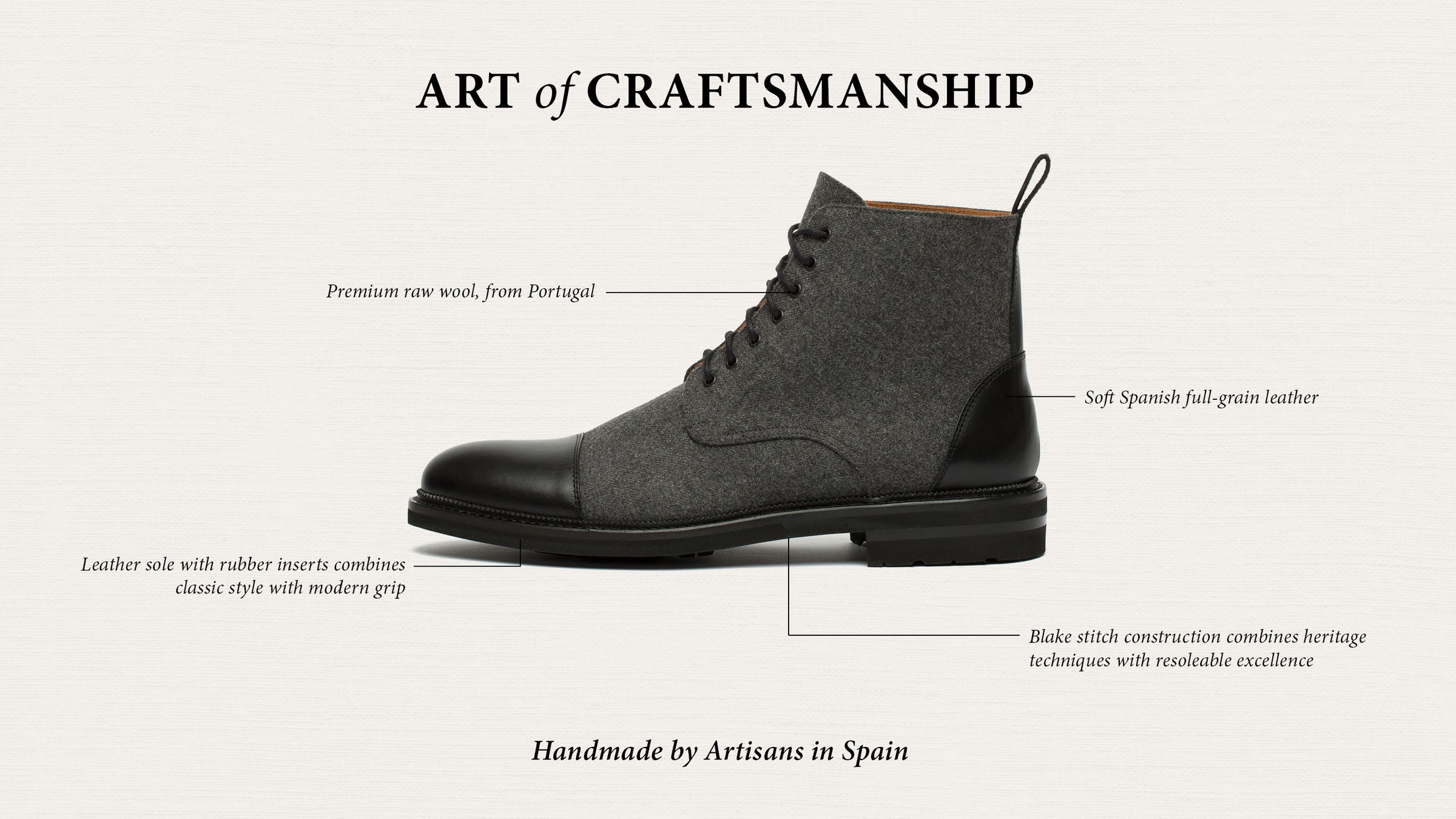 The Jack Boot - Black Leather | TAFT