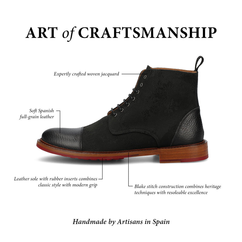 The Jack Boot in Gotham - Red Soled Boots | TAFT