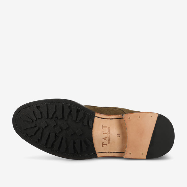 The Troy Boot - Olive Suede Boots (Last Chance, Final Sale) | TAFT