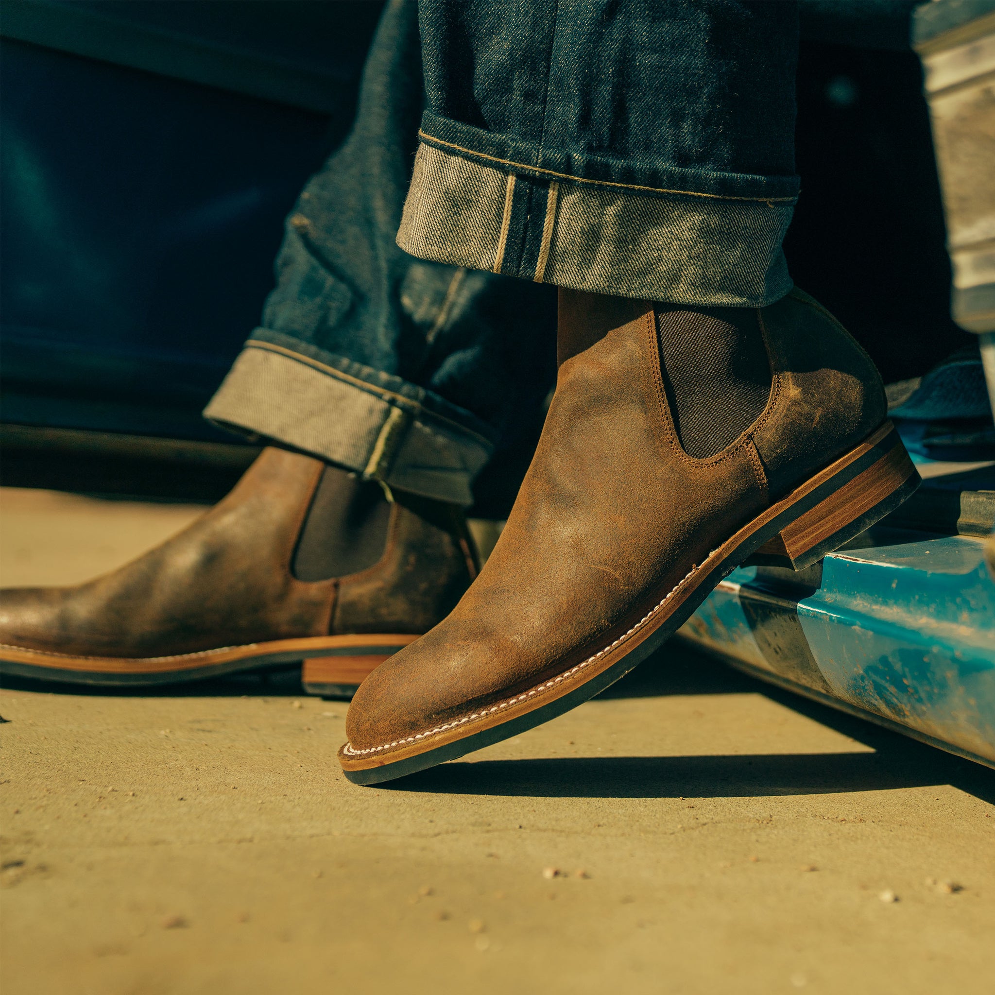 The Legion Stitchdown Boot in Rust | TAFT