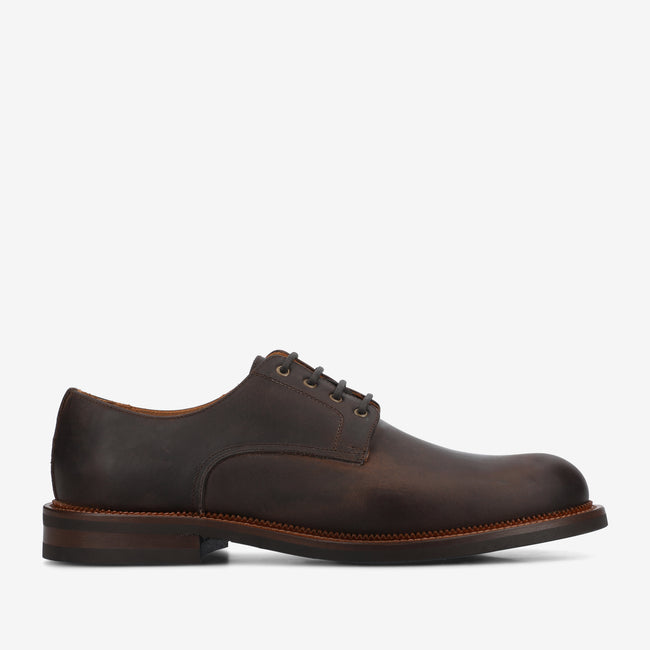 The Miles Oxford | Men's Dress Shoe in Dark Brown