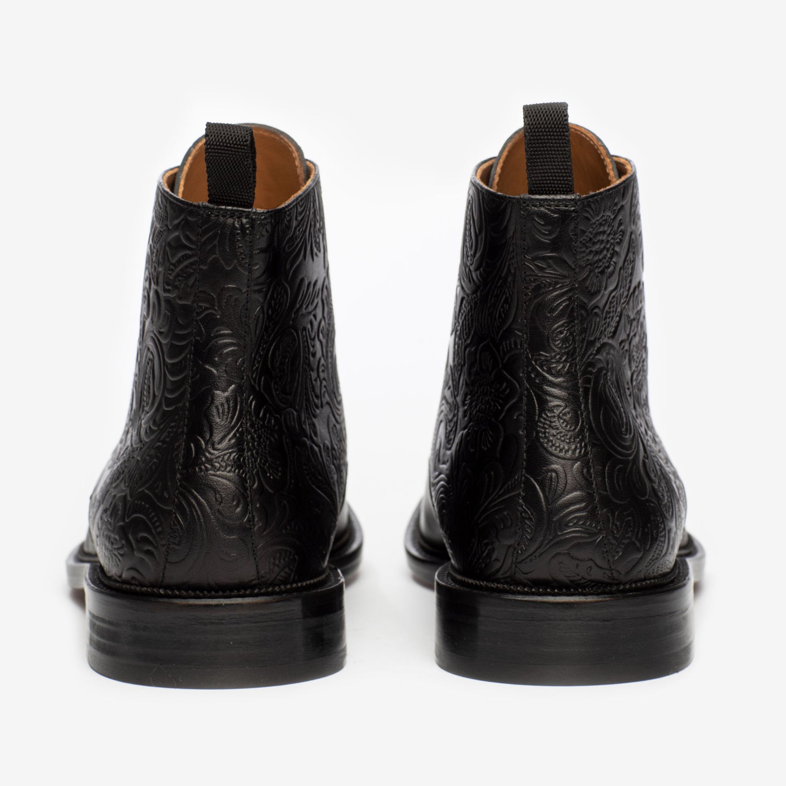 The Paris Boot in Black Floral - Ankle Boots | TAFT