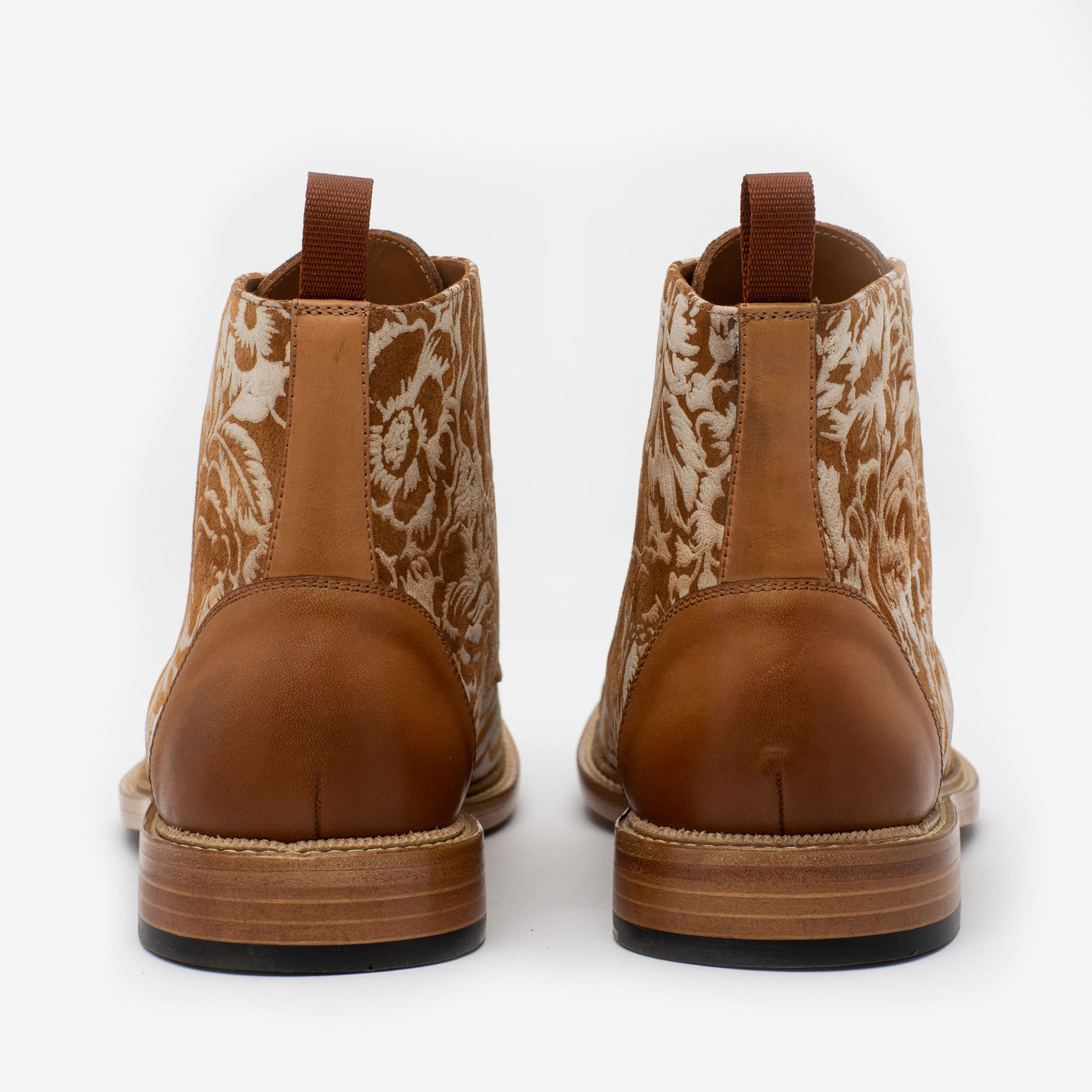 The Rome Boot - Suede Print Floral Boots | TAFT