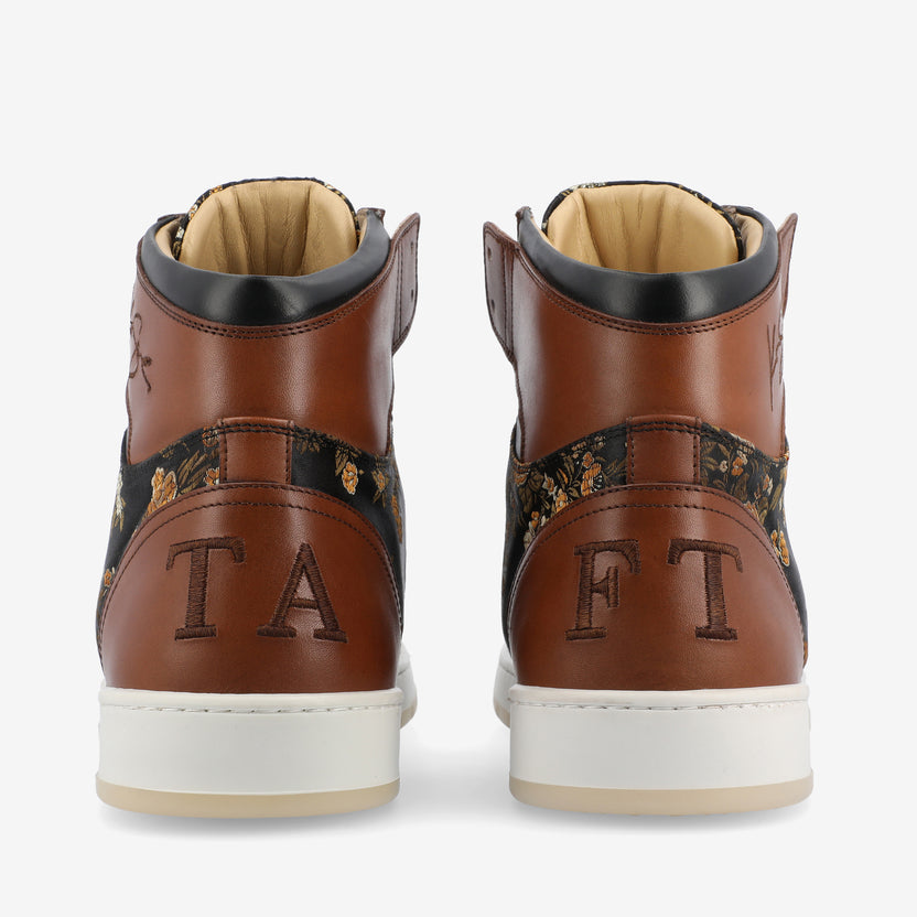Rapido Brown High Top Sneakers - Eden | TAFT