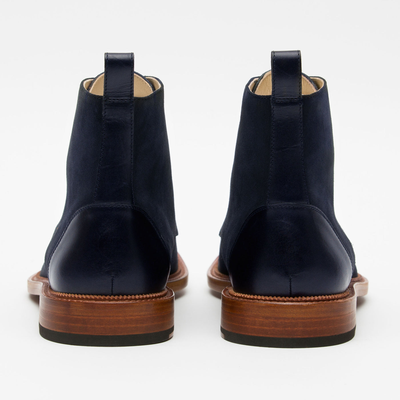 The Troy Boot - Navy Suede Boots | TAFT