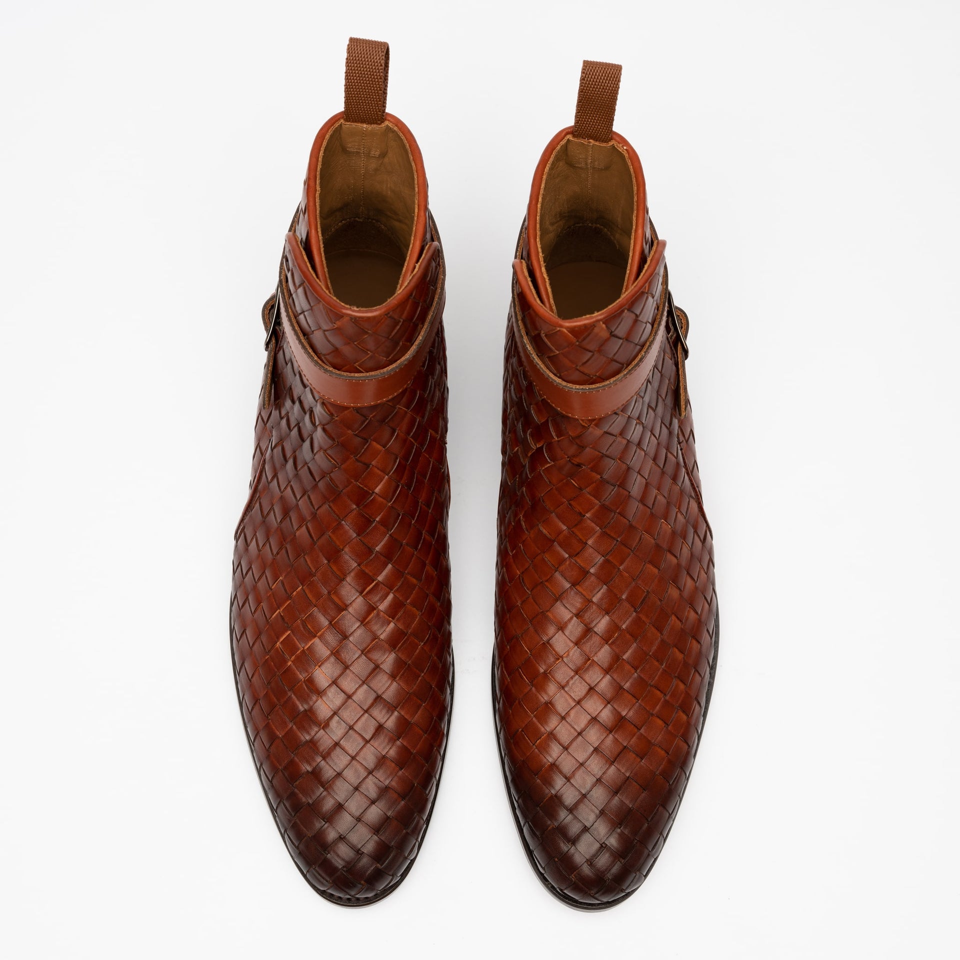 The Dylan Boot - Woven Leather Boot | TAFT